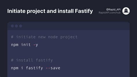 How To Create A Simple API With Fastify Thread Thread From Rapid Rapid API Rattibha