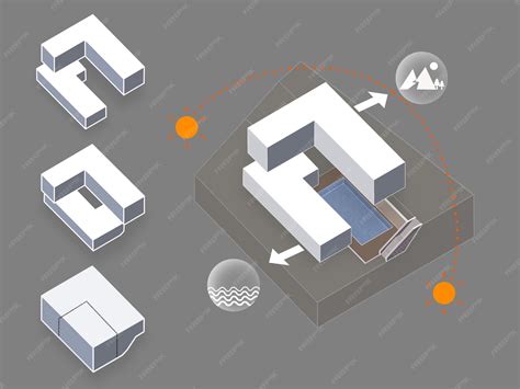 Premium Photo Architectural Workflow Digital Illustration
