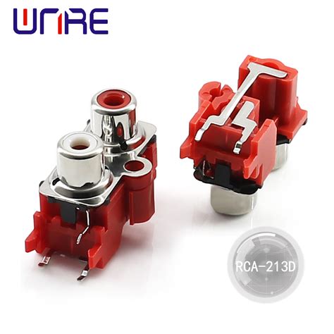 China High Quality Rca Socket Rca Connector Female Pcb Mount Cable