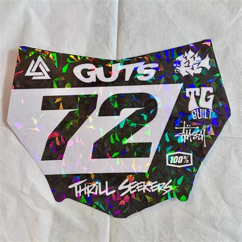 Motocutz Plate Decal Etsy