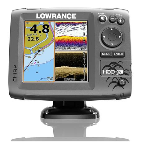 Lowrance 000 12656 002 Navico Hook 5 With Card And Cover Midhigh Down