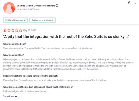Zoho Projects A Software To Optimise And Streamline Business Somquest