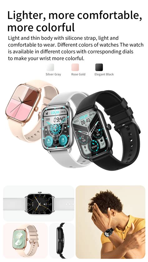 Colmi C61 Smart Watch - Black | Vivid Nuance South Africa