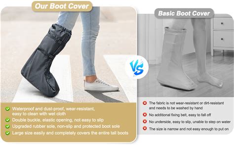 Ecisz Walking Boot Cover Medical Cast Boot Fracture Tall