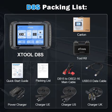 Xtool D8s Obd2 Scanner Bidirectional Scan Tool Xtool Official Car