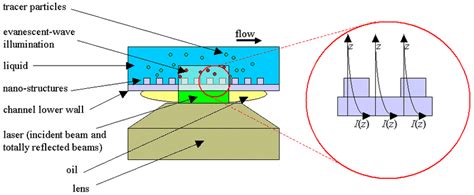 Schematic Drawings Not To Scale Of An Evanescent Wave Illuminated