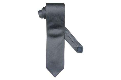 Dark Grey Micro Silk Tie Aristocrats Bows N Ties