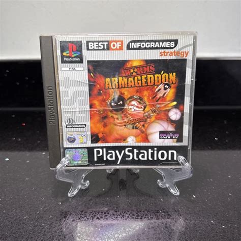 Worms Armageddon Re Release Playstation 1 Ps1 Game Complete £5 49