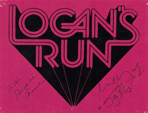 Logans Run Rare Cast Signed Trailer Card Auction