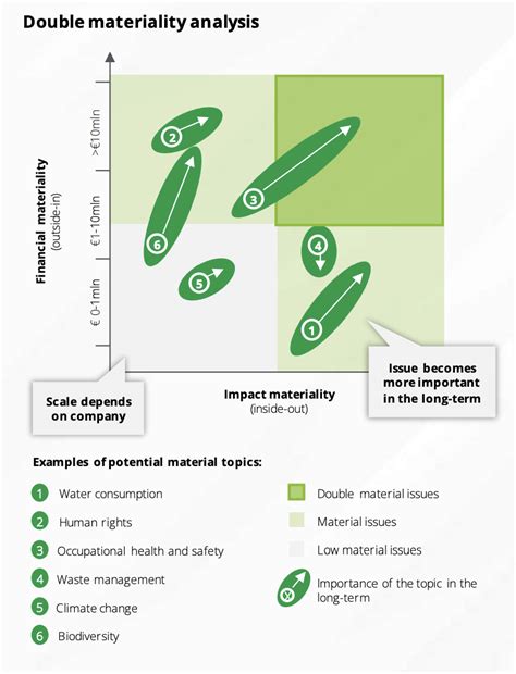 Real World Double Materiality Chart Examples And Insights Datylon