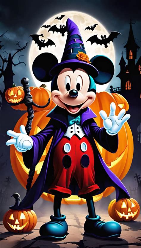 Wizard Mickey Mouse Wallpaper Digital Art Mickey Mouse Wallpaper