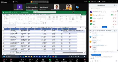dataanalysis excelskills datascience learningjourney