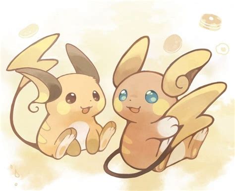 Raichu ピカチュウライチュウ 可愛いポケモン ポケモン かわいい