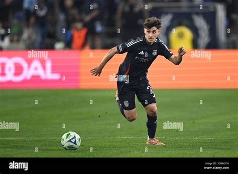 San Diego Fc Defender Luca Bombino 27 Brings The Ball Downfield