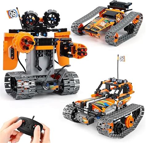 Juguetes De Construcción Stem Regalos Para Niños De 8 A 12 Años De Edad Con Control Remoto Y