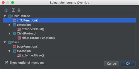 AppCode EAP Override Implement Improvements Better Swift Support And More The