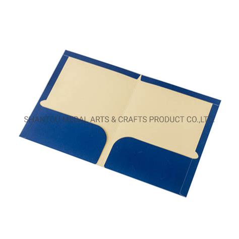 School Office Customized Color Paper Expanding File Folder With Pocket