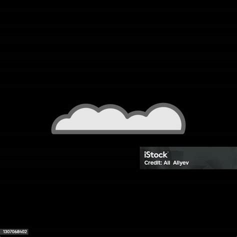 Ikon Awan Simbol Server Data Elemen Desain Logo Ilustrasi Stok Unduh