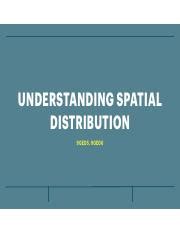 Understanding Spatial Distribution Pdf UNDERSTANDING SPATIAL DISTRIBUTION GEO GEO LEARNING