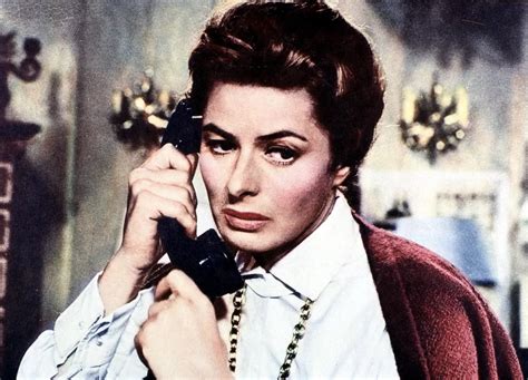 تصاویر دیده نشده و قدیمی اینگرید برگمن به صورت رنگی