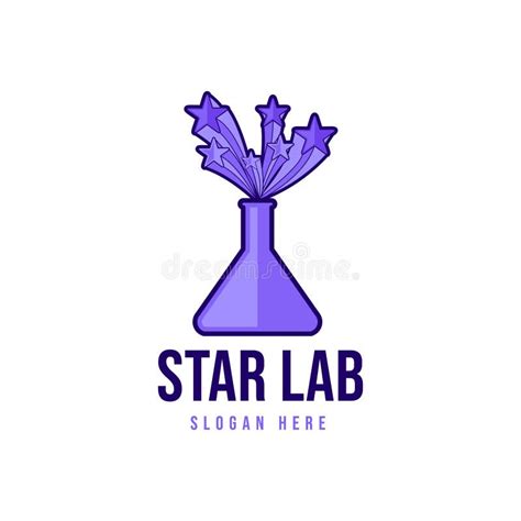 Star Lab Laboratory Logo Ideas Inspiration Logo Design Template Vector Illustration Stock