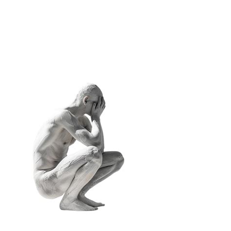 사상가 조각을 공개하는 로댕의 걸작 지적 성찰의 상징 투명한 배경에 고립된 깊은 사고 유산을 탐구하는 사려 깊은 탐구의 기념비 사상가 조각품 하얀색 Png 일러스트 및