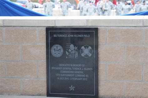 Former Commander Honored Fort Hood 13th Esc Rededicate Parade Field