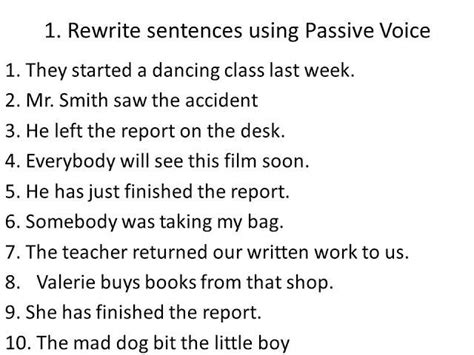 Active And Passive Voice English Assignment Teachmint