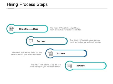 Hiring Process Steps Ppt Powerpoint Presentation Ideas Grid Cpb Presentation PowerPoint Images