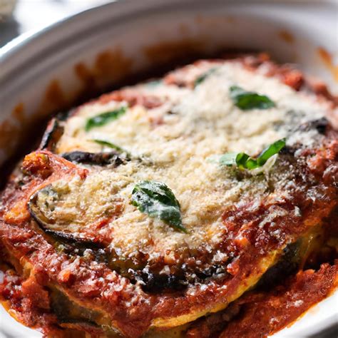 Premium Photo Eggplant Parmesan