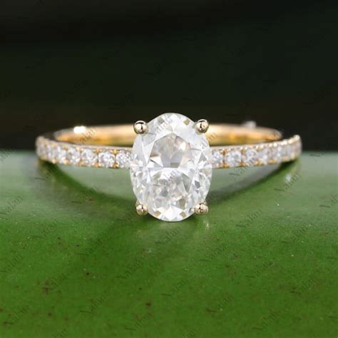 15 Carat Oval Lab Grown Diamond Ring Diamond Engagement Ring Diamond