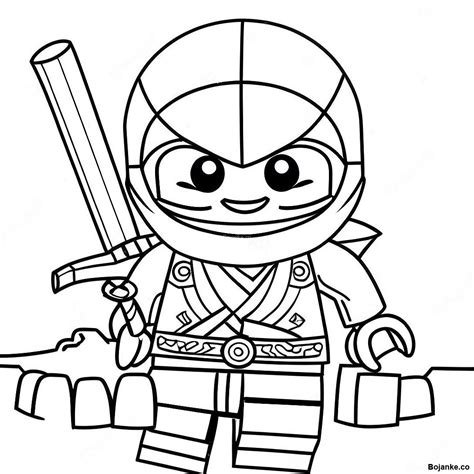 Bojanka Lego Ninjago Lloyd Kao Zeleni Nindža