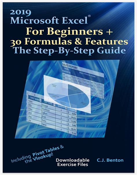 2019 microsoft excel for beginners 30 formulas and features the step by