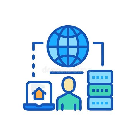 Comprehensive Virtual Host Icon Stock Vector Illustration Of Graphic Comprehensive Virtual Host Icon Stock Vector Illustration Of Graphic