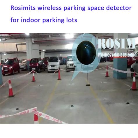 Parking Space Occupancy Detection Wireless Parking Sensor System For Amusement Park View