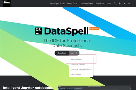新一代数据科学ide平台dataspell提前发行版体验 Csdn博客