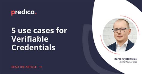Przemysław Orlik On Linkedin Verifiable Credentials Examples Of Business And Personal Usage