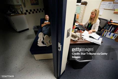 School Nurse Computer Photos And Premium High Res Pictures Getty Images