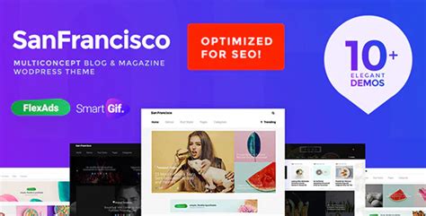 Sanfrancisco Multiconcept Blog And Magazine Wordpress Theme Webdevbay