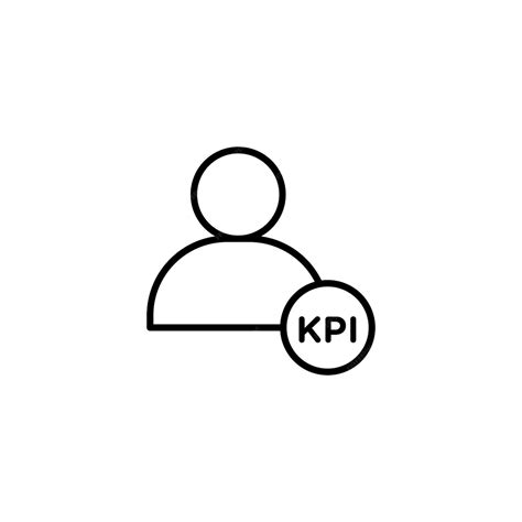 Premium Vector Kpi Icon Set Performance Key And Management Vector Symbol In A Black Filled And