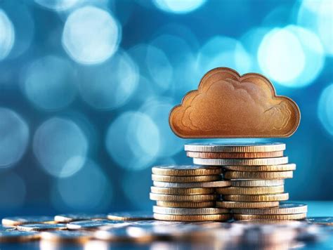 Cloud Computing And Financial Growth Premium Ai Generated Image