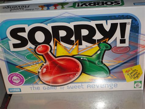 Spin Master Toys Sorry Giant Edition Board Game Artofit