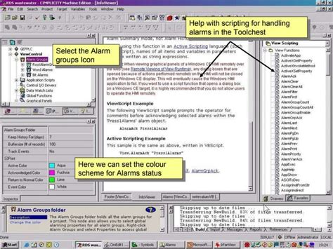 Proficy Machine Edition Alarms Ppt