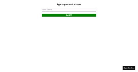 Emailjs Codesandbox