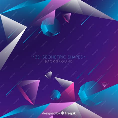 기하학적 추상 배경 무료 벡터