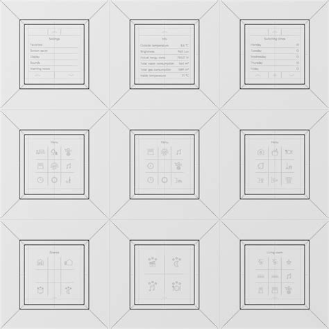 Jung Ls Zero Ls Touch The Smart Knx Kit 54 Items 3d Model