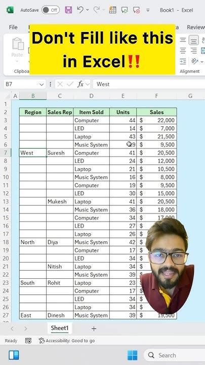 Dont Fill In Excel‼️instead Use Amazing Trick Exceltips Excel Exceltricks Exceltutorial