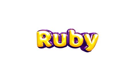 Ruby Name Logo