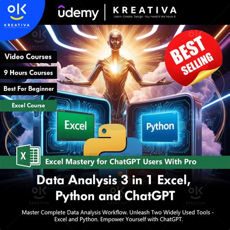 Excelchatgpt Course Data Analysis 3 In 1 Excel Python And Chatgpt