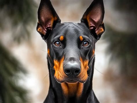 Dobermann Pinscher De Dappere Loyale Beschermer En Metgezel